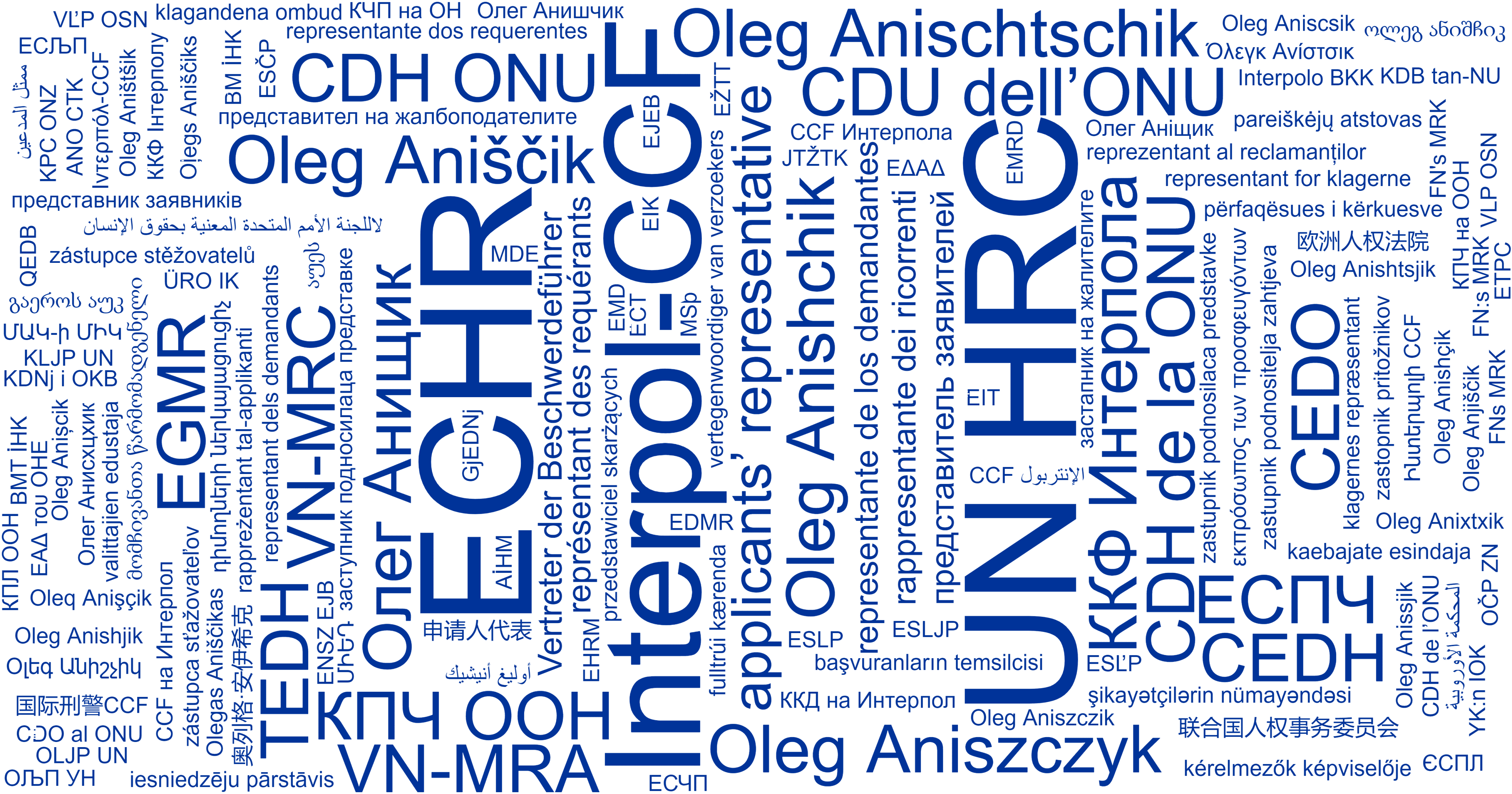 Translating applications to the ECHR into English | ECHR | UN HR ...