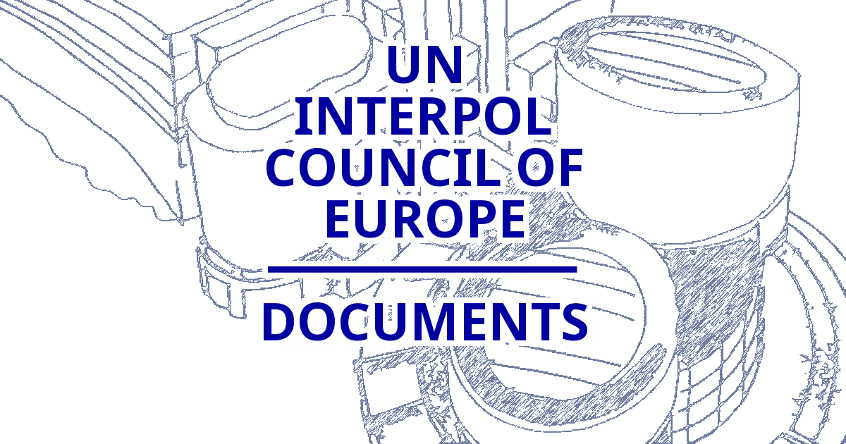 Documents | ECHR | UN HR Committee | Interpol’s CCF